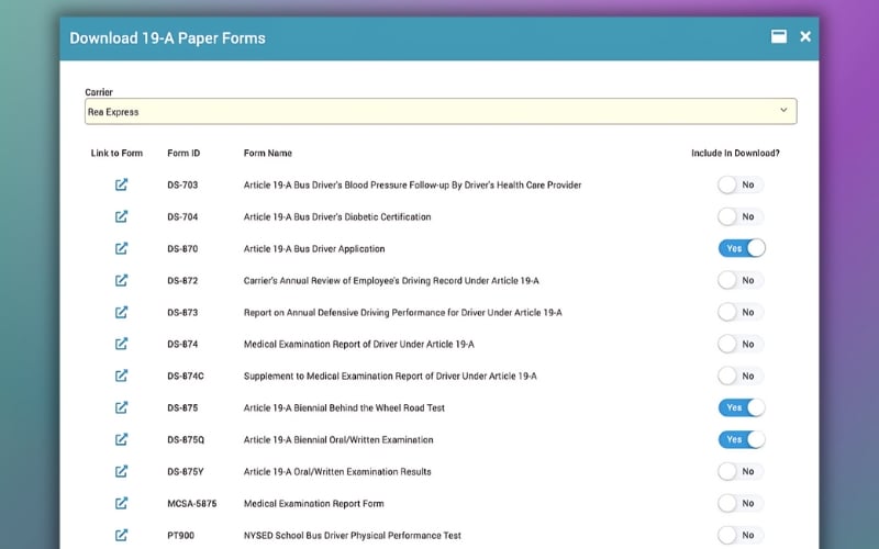 Simplifying Compliance with New York's Article 19-A Forms